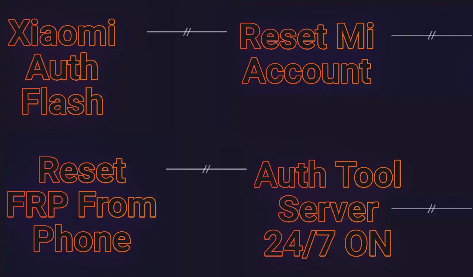 Xiaomi Global Auth Tool Créditos de Servidor